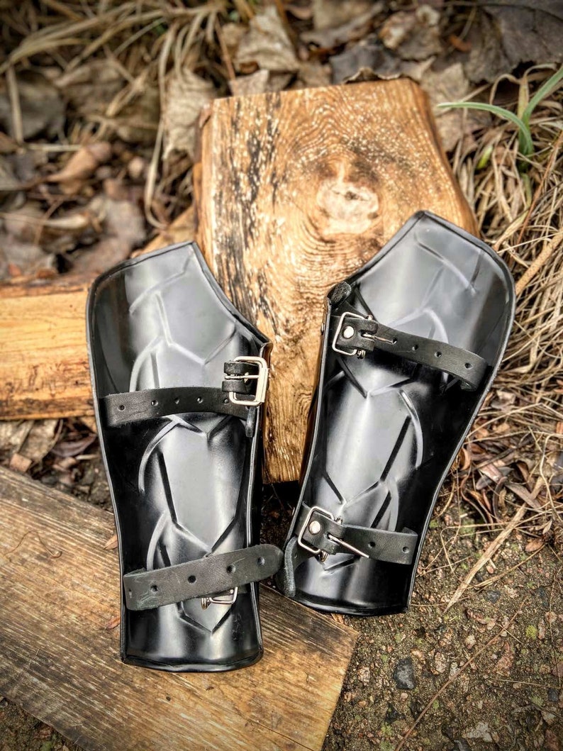 Pair of LARP Steel Bracers Fantasy Warrior Costume Medieval - Etsy
