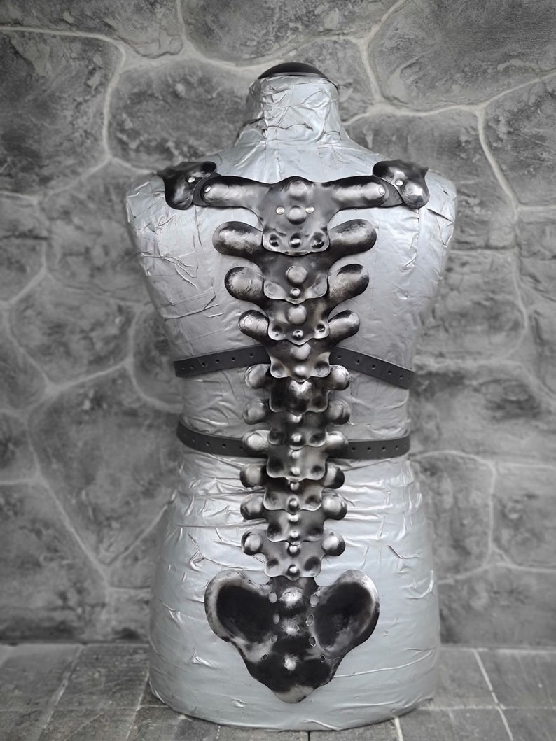 Spine Cosplay Armor for Larp Clothing Metal Outfit Fantasy - Etsy