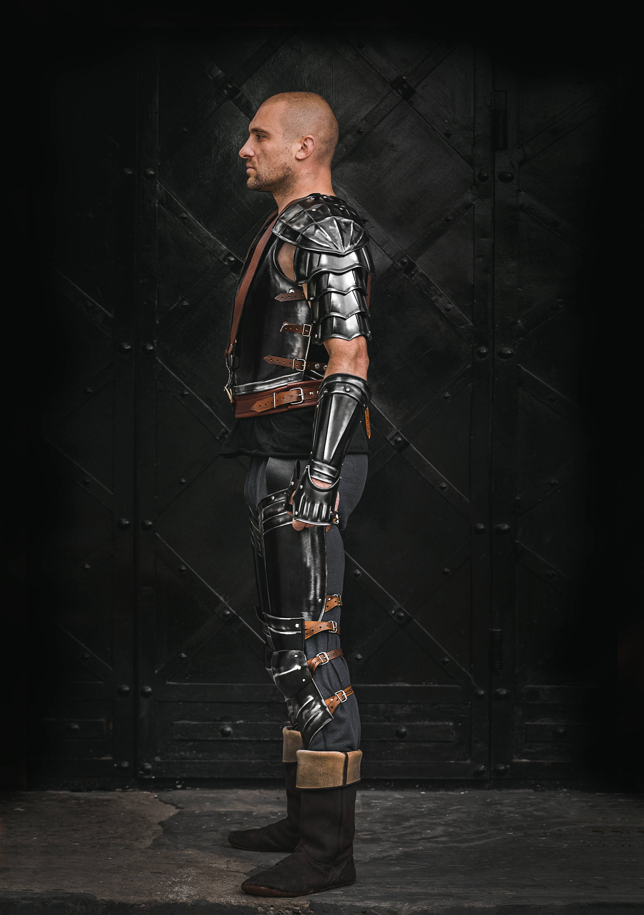 Guts Armor from Berserk Replica Blackened Steel Full Set: | Etsy