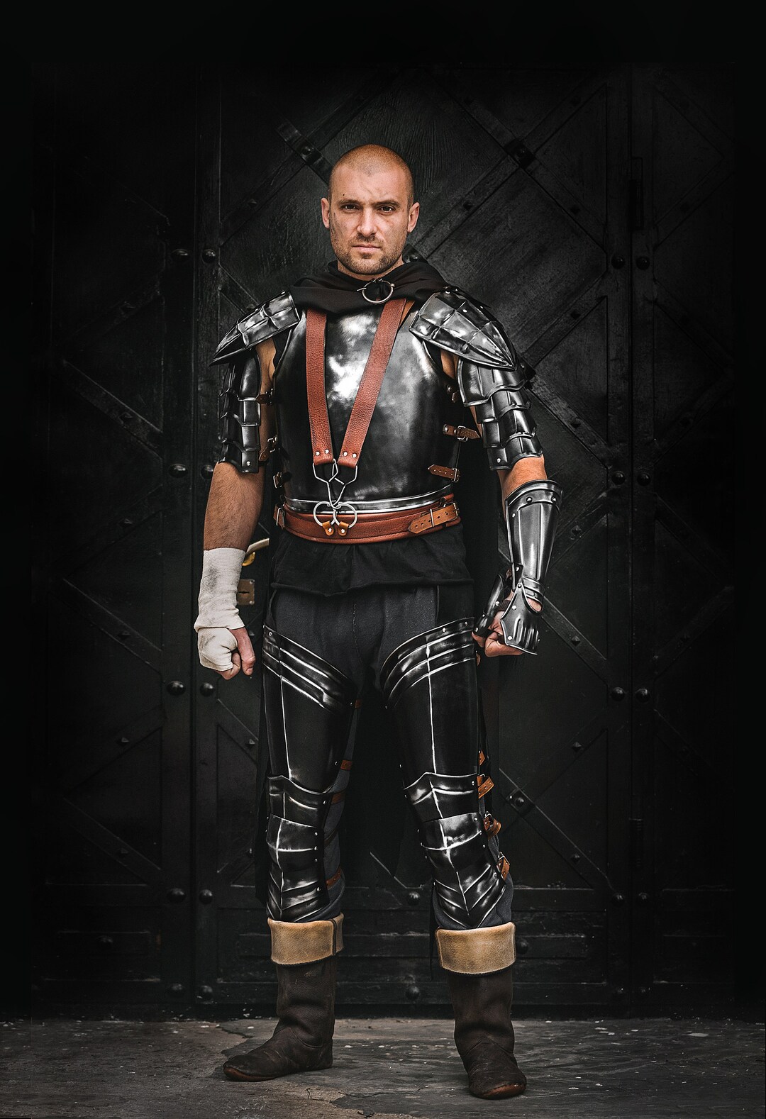 Guts Golden Age Armor, Anime Cosplay, Blackened Steel Full Set: Cuirass ...