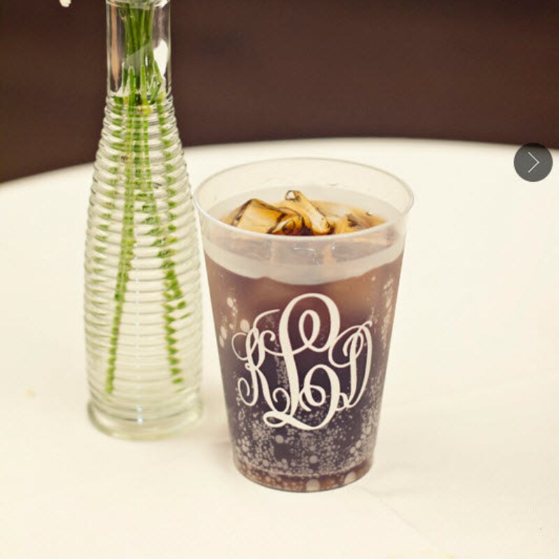 Monogram Cups - Etsy