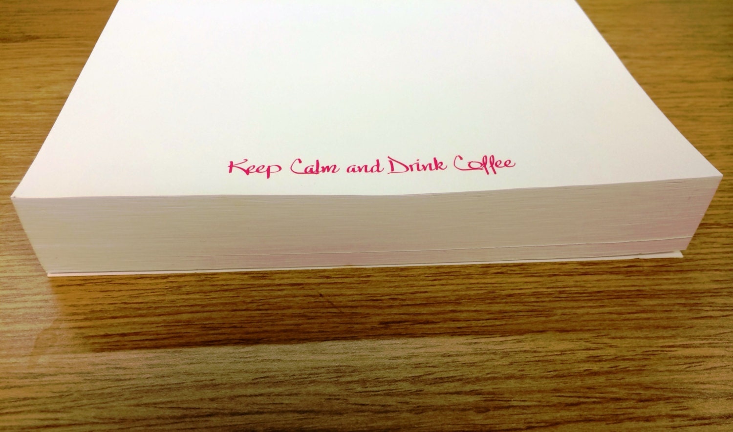 Large Personalized Super Slab Note Pad - Etsy