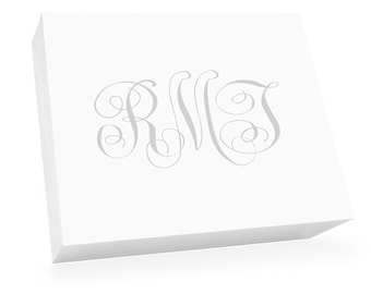 Monogram Note Pad | Etsy