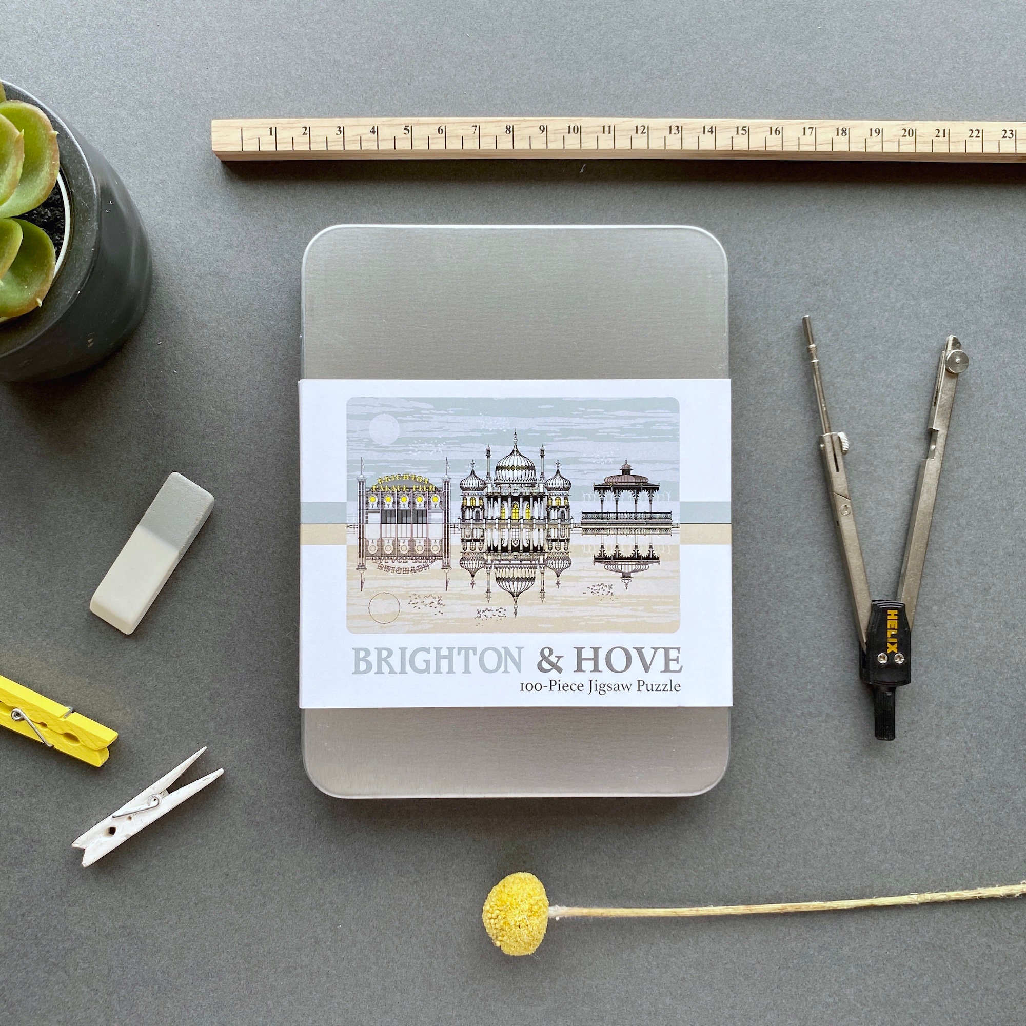 100-piece Brighton Jigsaw Brighton Jigsaw Architecture - Etsy