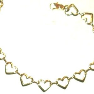 Endless Solid LOVE Heart Belly or Necklace Chain Can Be Either Way Pick ...