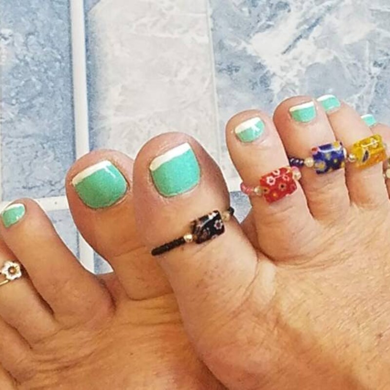 Stretch Toe Ring - Etsy