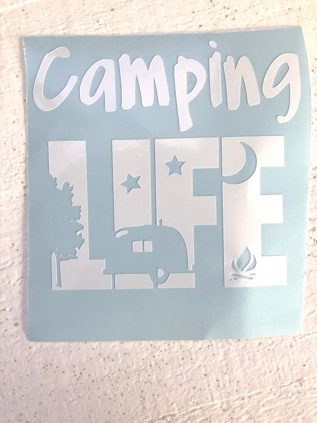 Camping Decal - Camper Decal -tent Decal - Outdoors - Car Window Decal ...