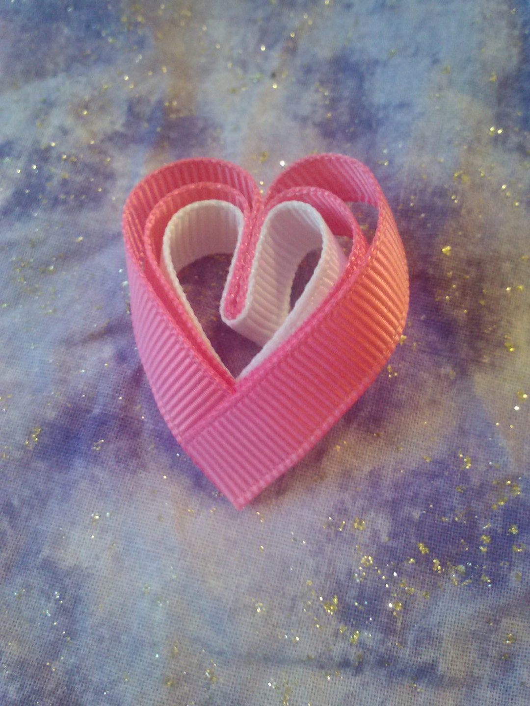 Heart Shaped Clips Sculpture Clip Valentine's Day Hair - Etsy