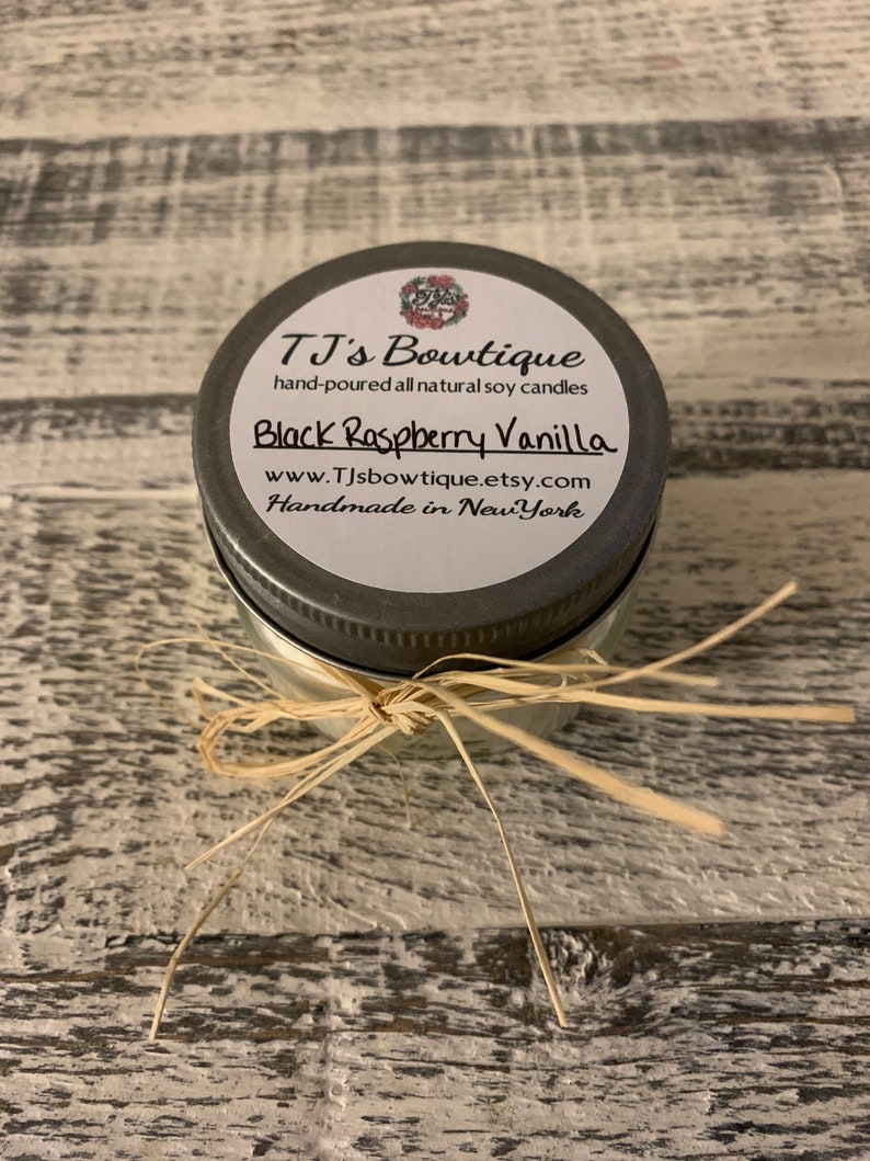 4 Oz Soy Candles Wedding Favors Party Favors Small Glass Etsy