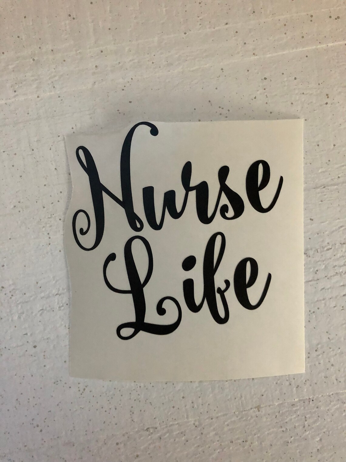Nurse Life Decal Nursing Decal Nurse Life Registered | Etsy