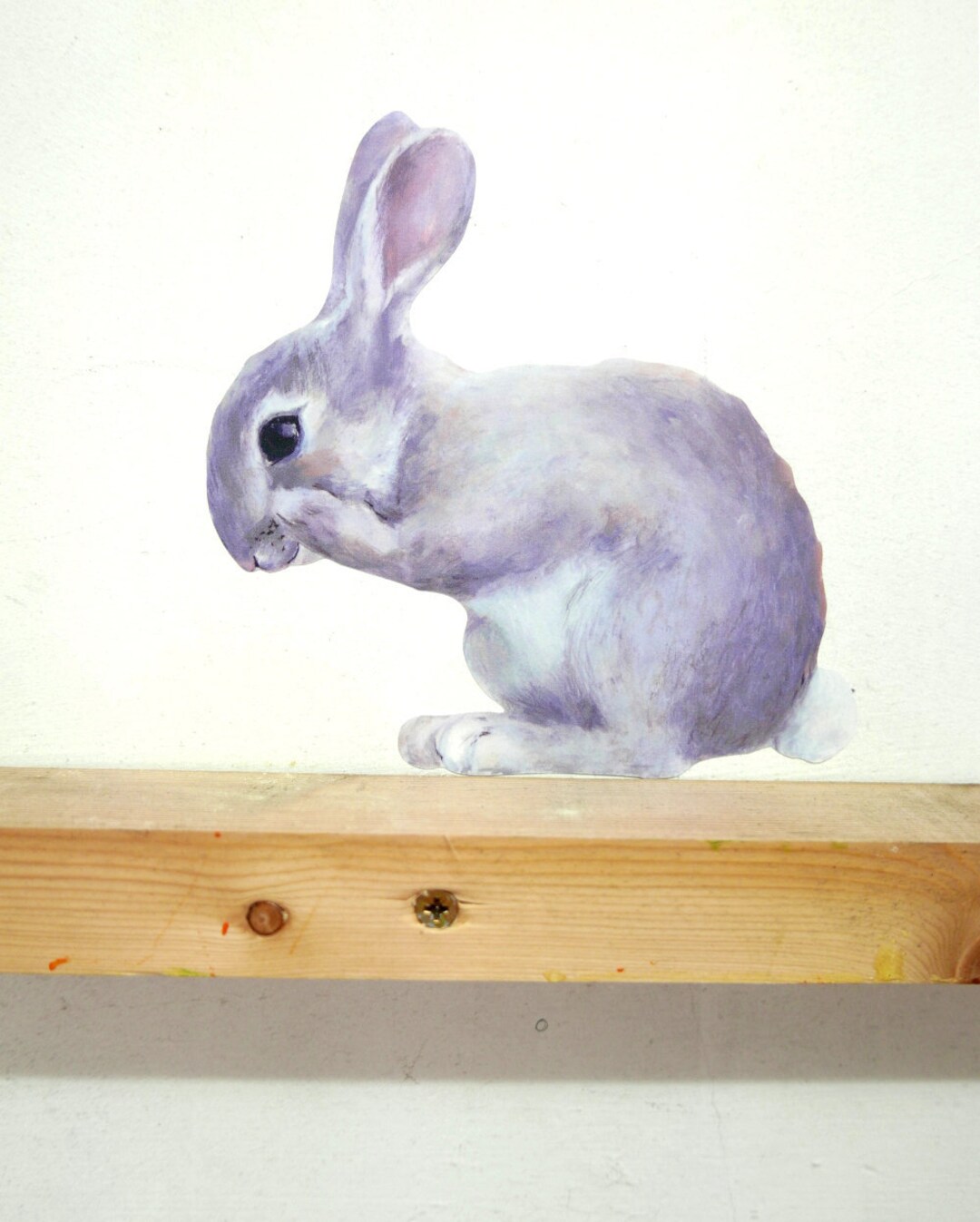 Bunny Rabbit Wall Sticker / Decal, Woodland Collection - Etsy