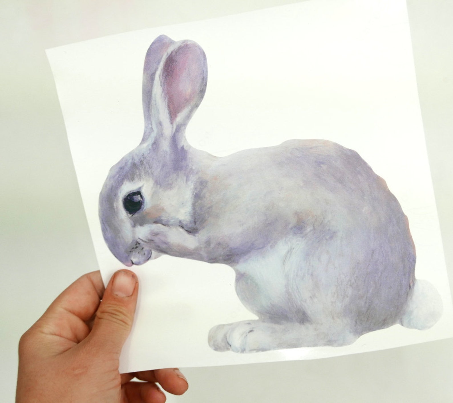 Bunny Rabbit Wall Sticker / Decal Woodland Collection SKU: | Etsy