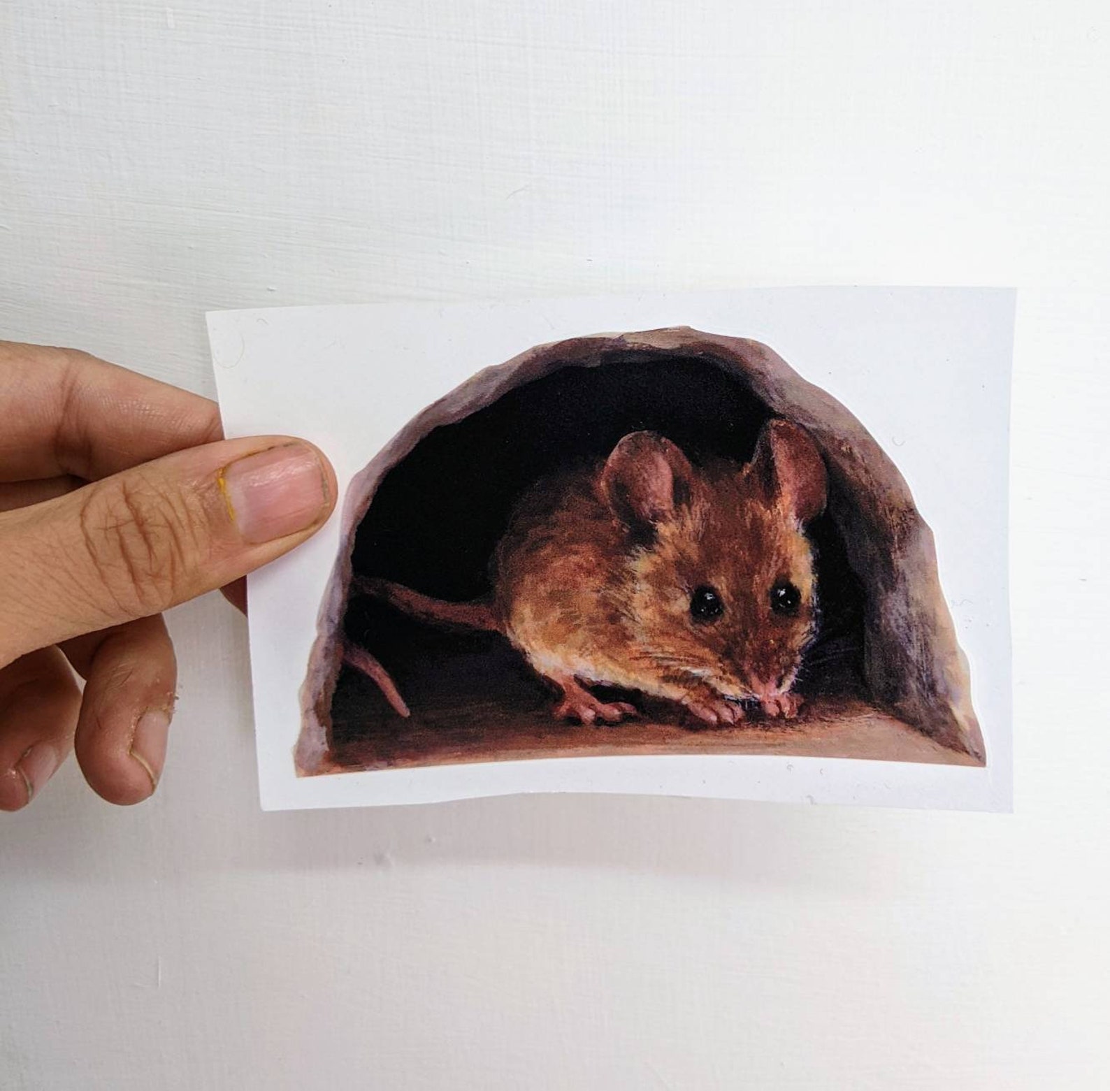 Mouse Hole Wall Sticker / Decal for the Skirting Board Mini - Etsy