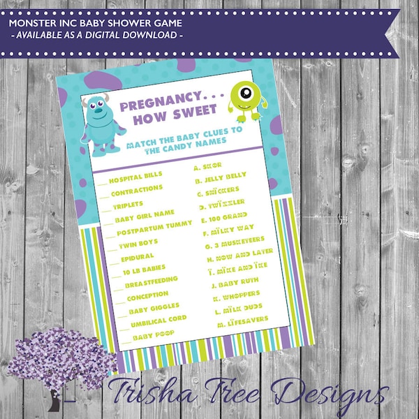 Monster Baby Shower - Etsy
