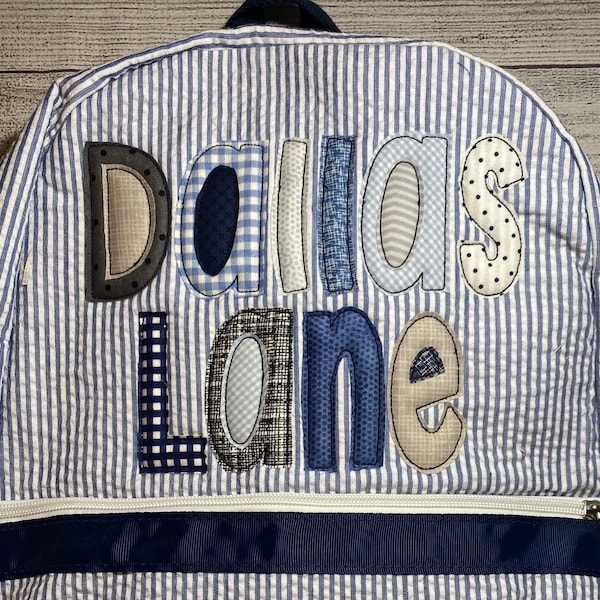 Applique Name - Etsy
