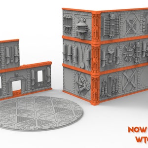 Damocles Industrial Buildings Modular Buildings Easy to Build Ruins WTC ...
