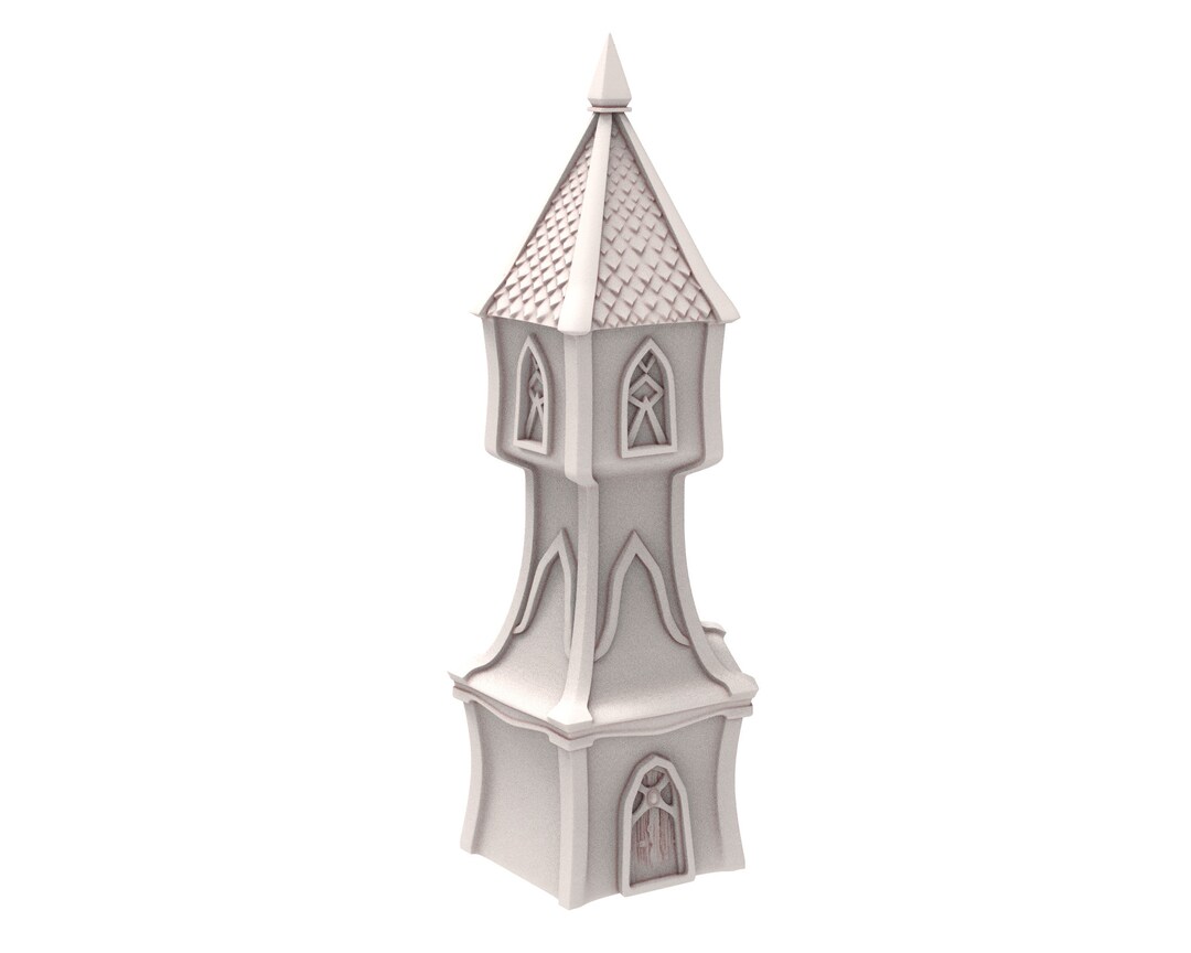 Hight Elves 28mm Elven Watchtower, Fantasy Elves, Landor Usable for 9th ...