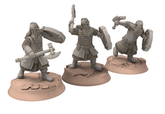 Dwarves Kalak Warriors the Dwarfs of the Mountains for - Etsy