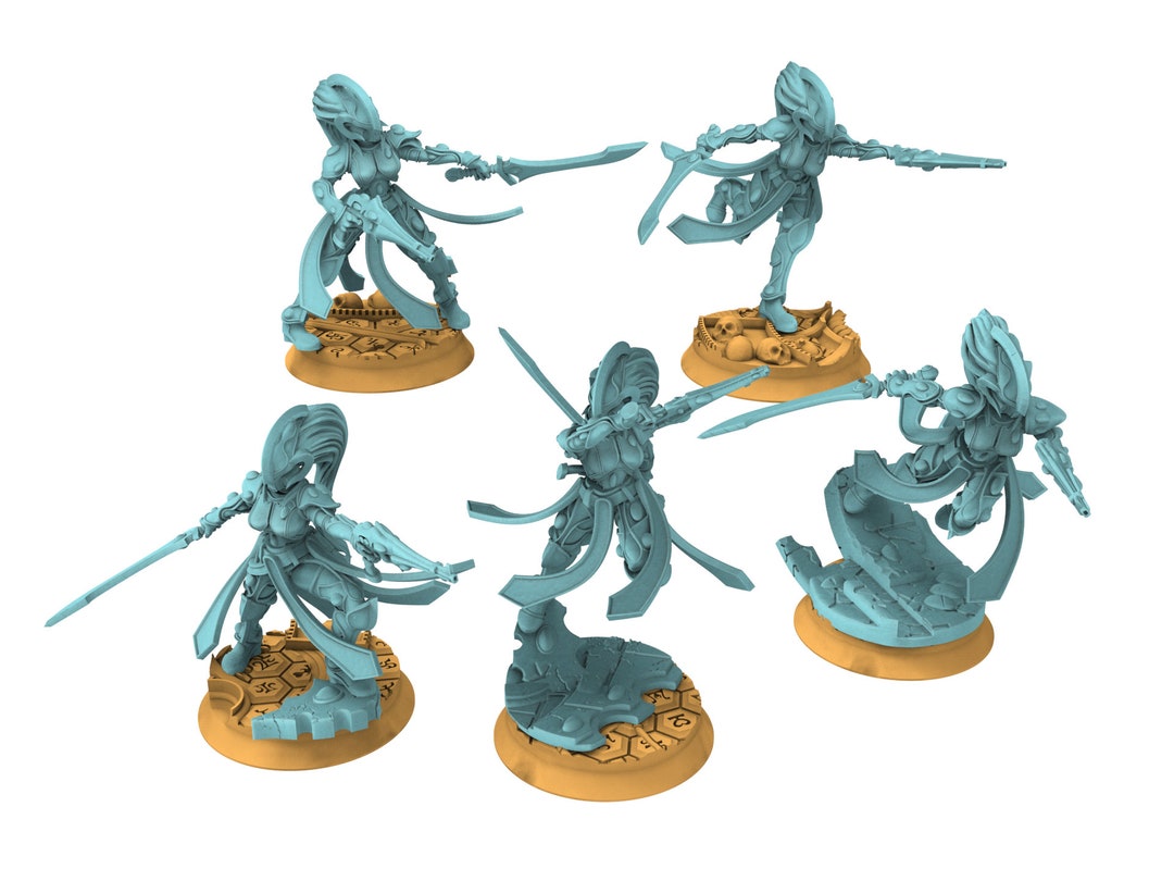 Space Elves Bone Wild Maidens - Etsy