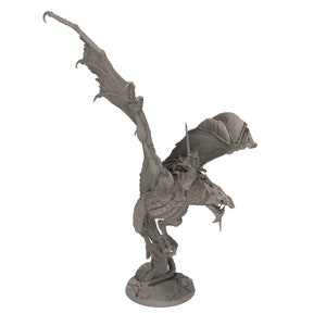 Orcs Horde Ancient Wraith Lord on Wraithbeast, Ruins City River, Middle ...