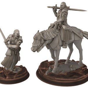 Gandor Old Prince, of the West Hight Humans, Miniatures for Wargame D&D ...