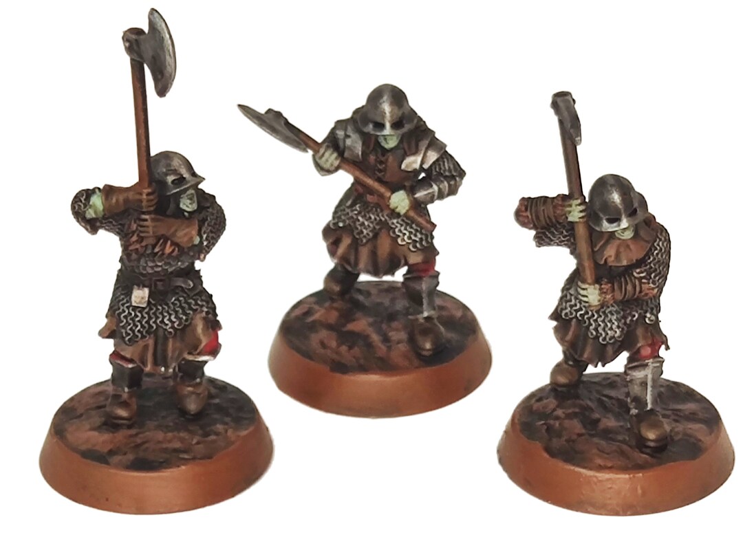 Orcs Horde Orc Infantry Heavy Weapons, Orc Warriors Warband, Middle ...