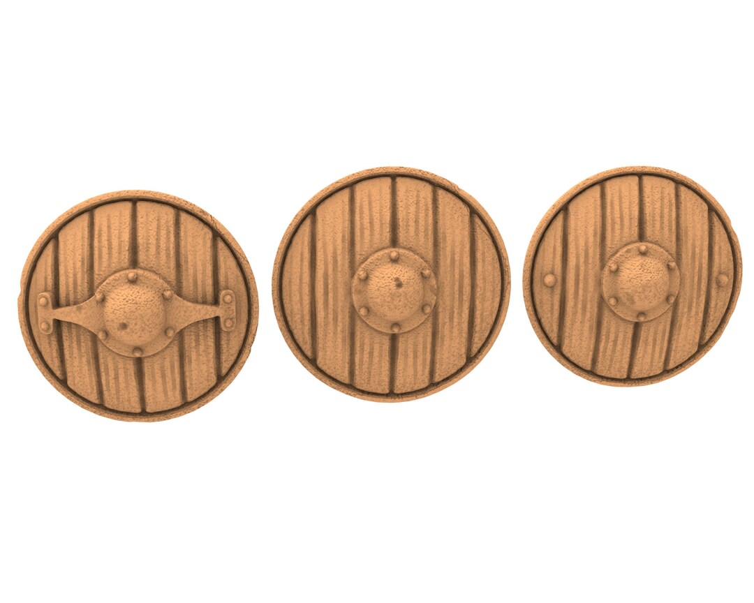 Orcs Horde X50 Round Shields Orc Warriors Warband Middle - Etsy
