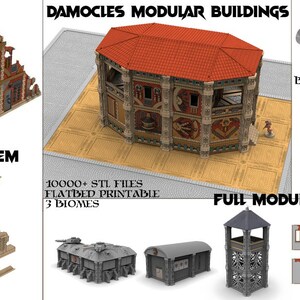 Damocles Industrial Buildings Modular Buildings Easy to Build Ruins WTC ...