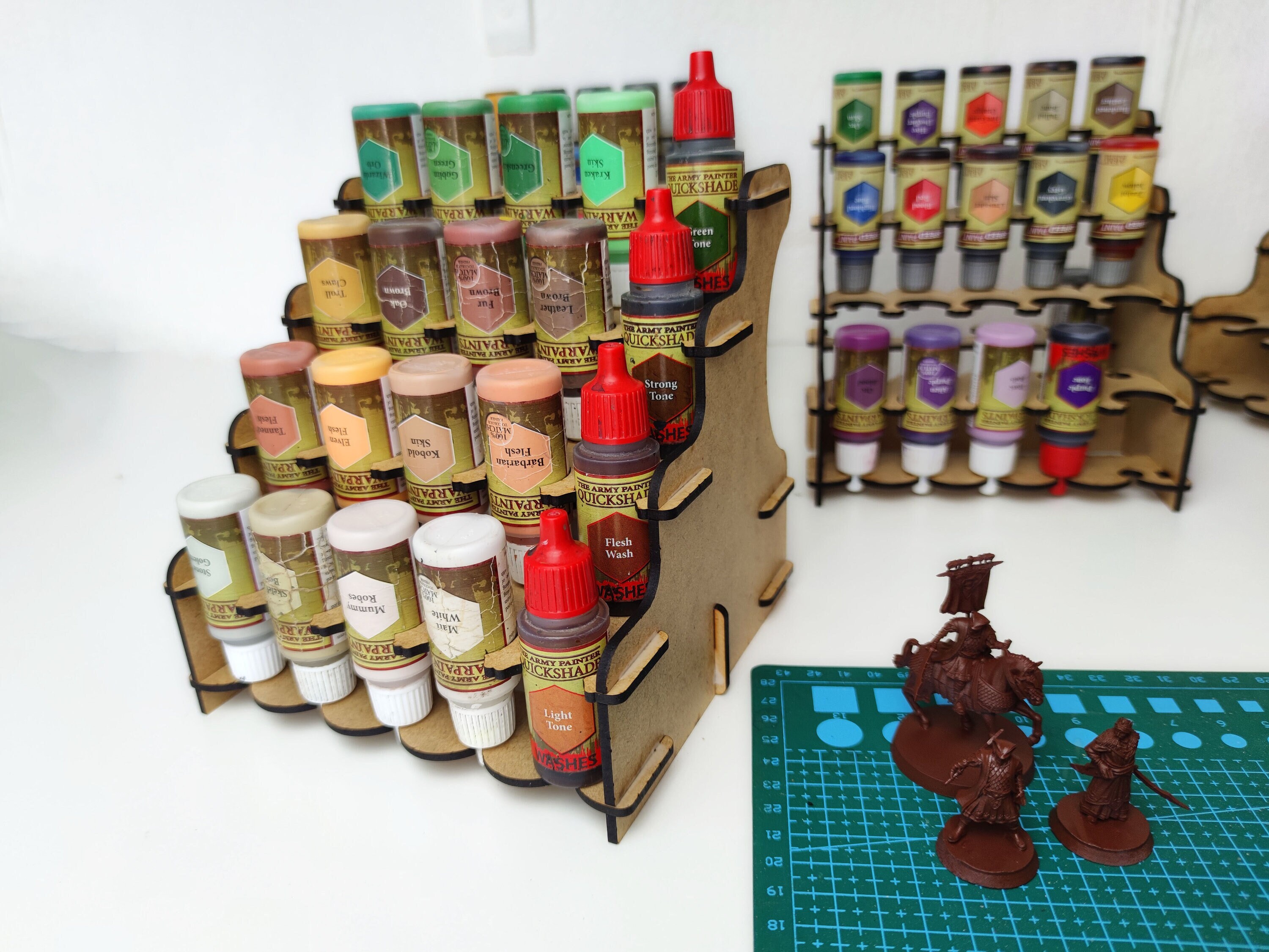 205 Slots Wooden Paint Rack for Army Painter 17ml Vallejo - Etsy