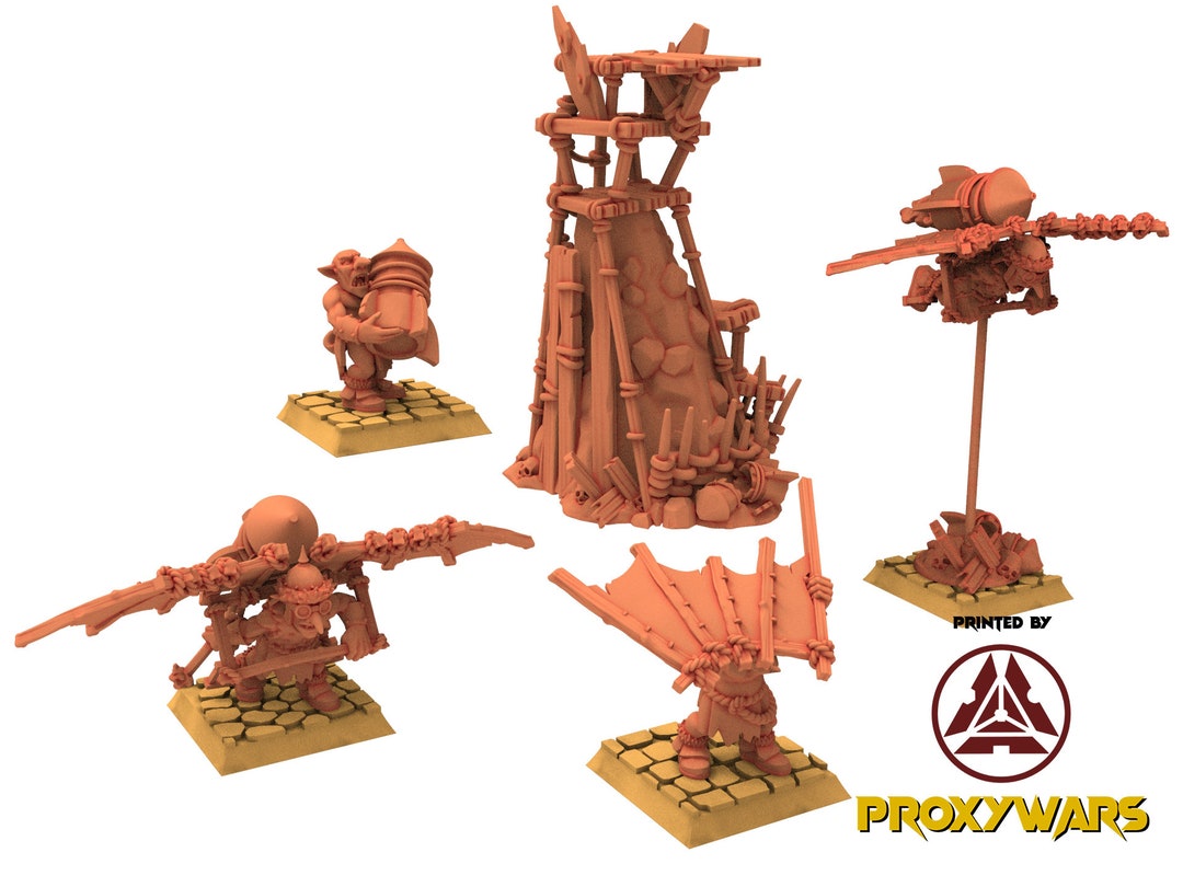 Orc & Goblin Steppe Flying Goblins, Utilisables Pour Oldhammer, King of ...