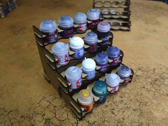 164 Slots Wooden Paint Rack for Games Workshop Citadel - Etsy Singapore