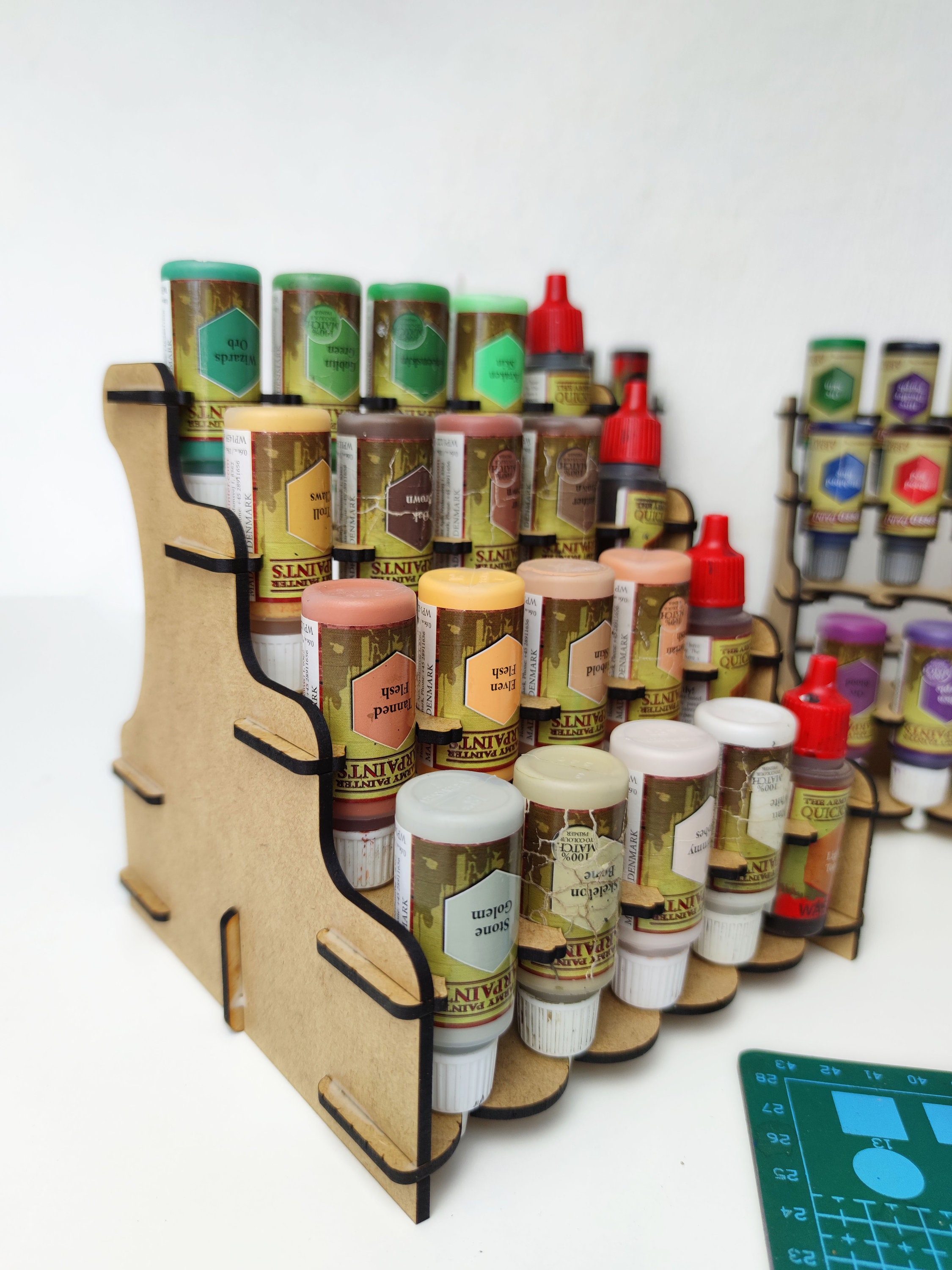 205 Slots Wooden Paint Rack for Army Painter 17ml Vallejo - Etsy
