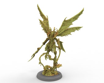 Female Spore Druid 28mm D&D Nature Mage Miniature Tabletop RPG - Etsy