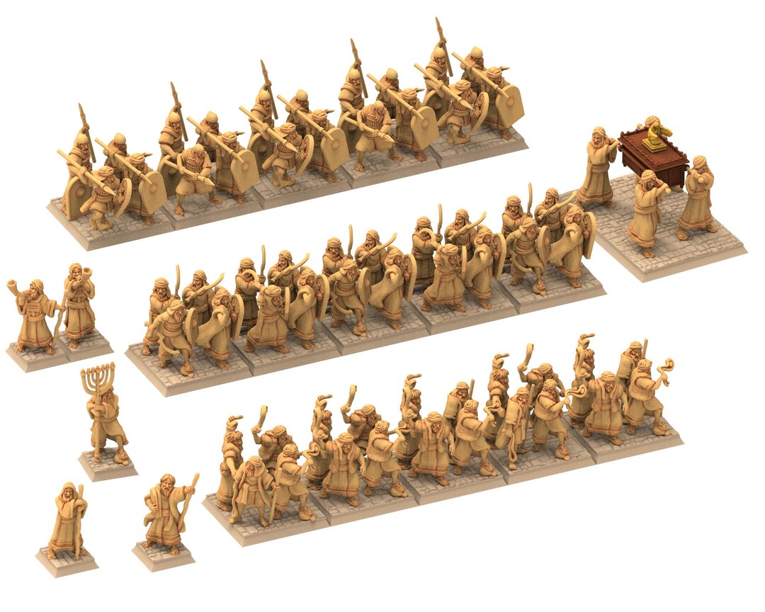 Biblical Times Ancient Hebrews Army Bundle 28mm/15mm Historical Wargame ...