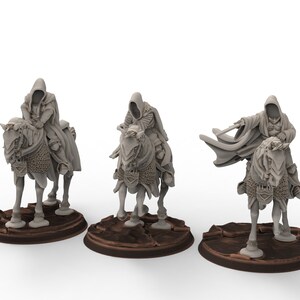 Orcs Horde Mounted Wraith Lords , Ruins City River, Middle Rings ...