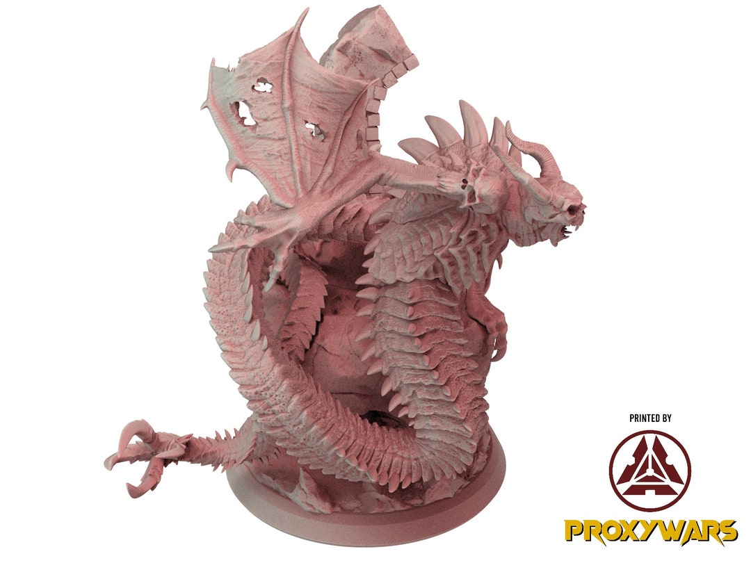 The Shadow Conclave Enemy Archdevil Geryoth 75 Mm, Quest for Glory, Flesh of Gods, for Wargames ...