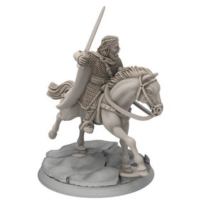 Rohan King Guards Huscarls Captain, Knight of Rohan, the Horse-lords ...