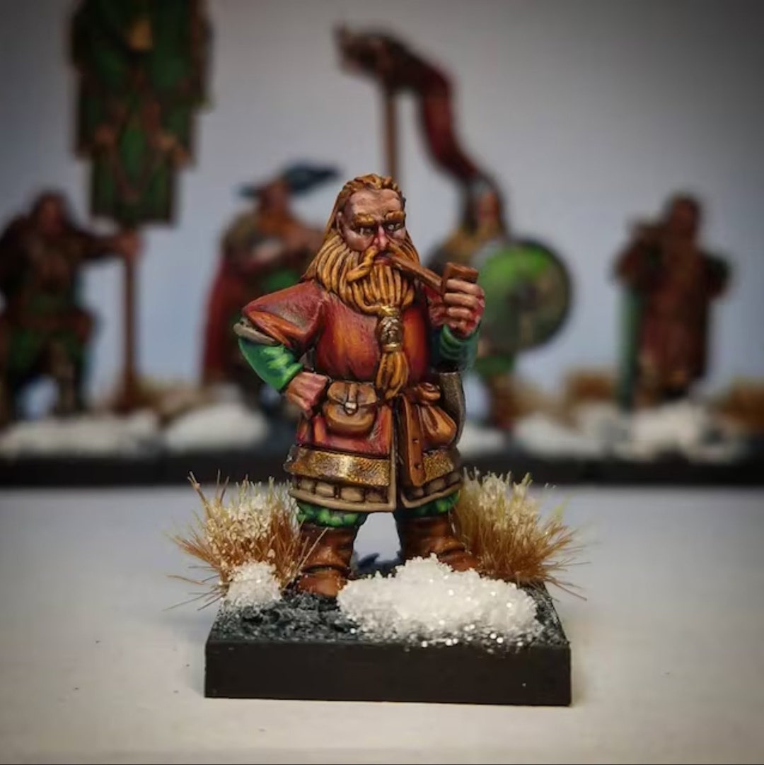 Dwarves Dwarf With Pipe, the Dwarfs of the Mountains, for Lotr, Medbury ...