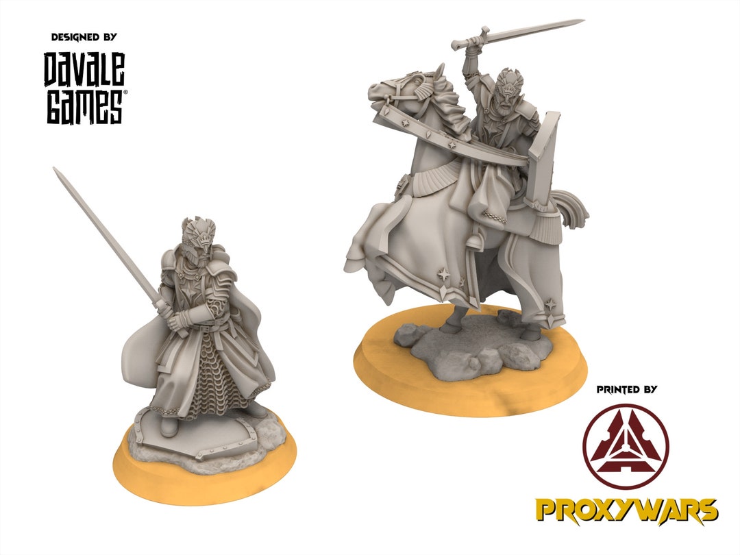 Gandor - High Human King, Minis for Wargame D&D, SDA... - Etsy