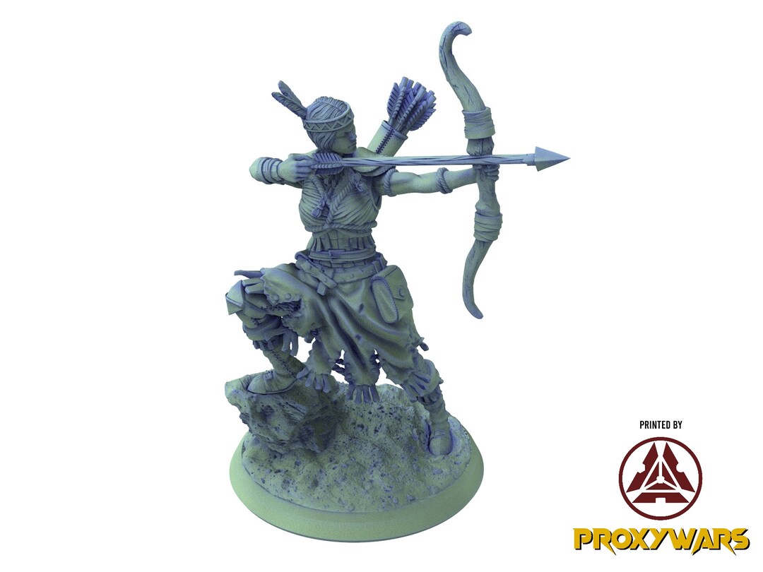 The Tribal Gathering Enemy Female Warrior 02, Fierce and Proud Warriors ...