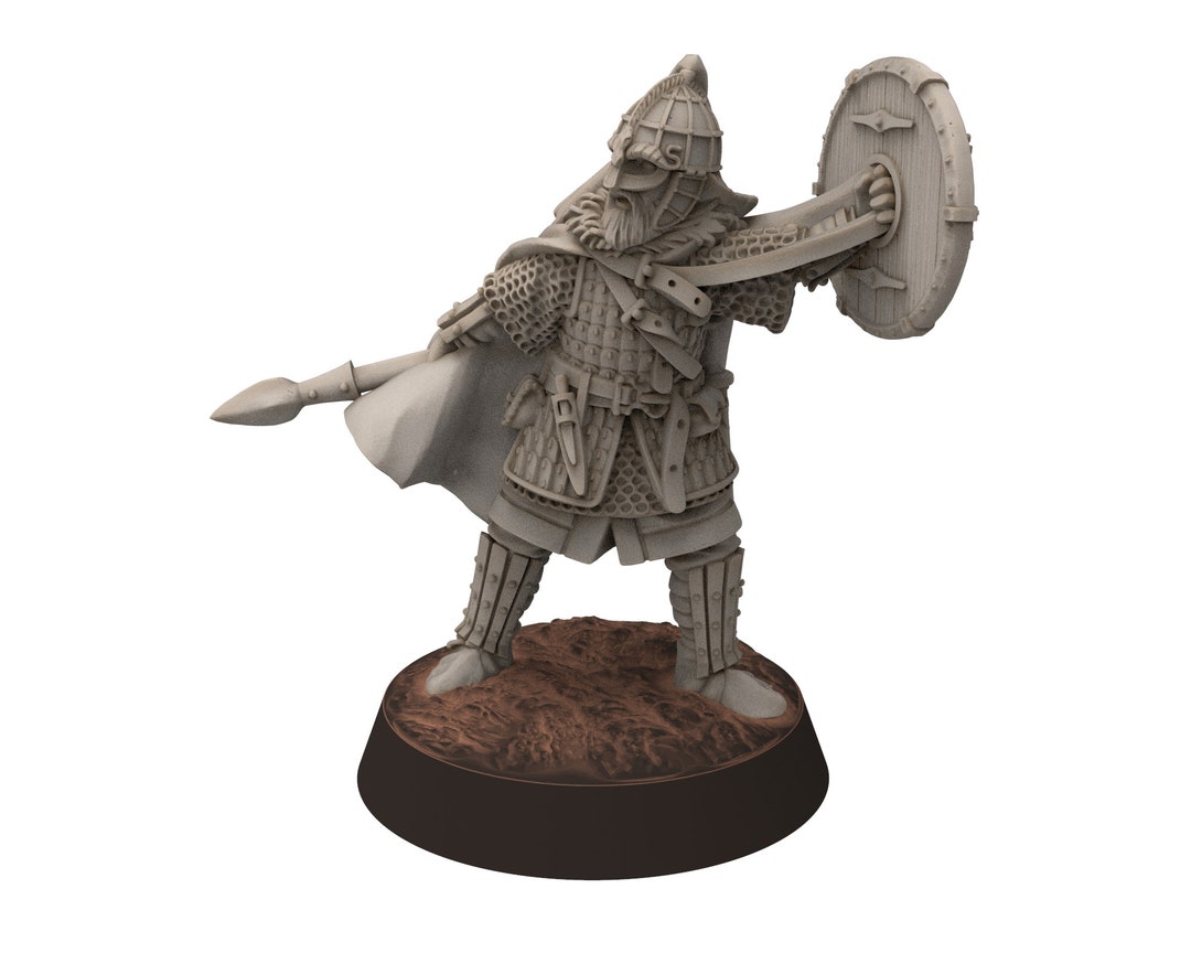 Vendel Era Horsa Hero, Germanic Tribe Warband, 7 Century, Miniatures ...