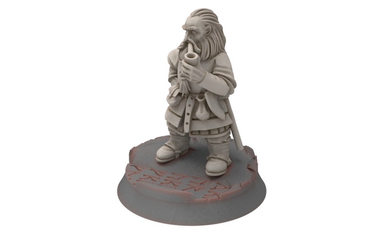 Dwarves Dwarf With Pipe the Dwarfs of the Mountains for - Etsy