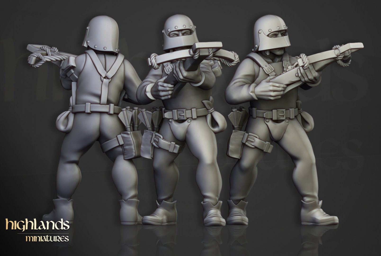 Imperial Fantasy Militia Crossbowmen Imperial Troops - Etsy