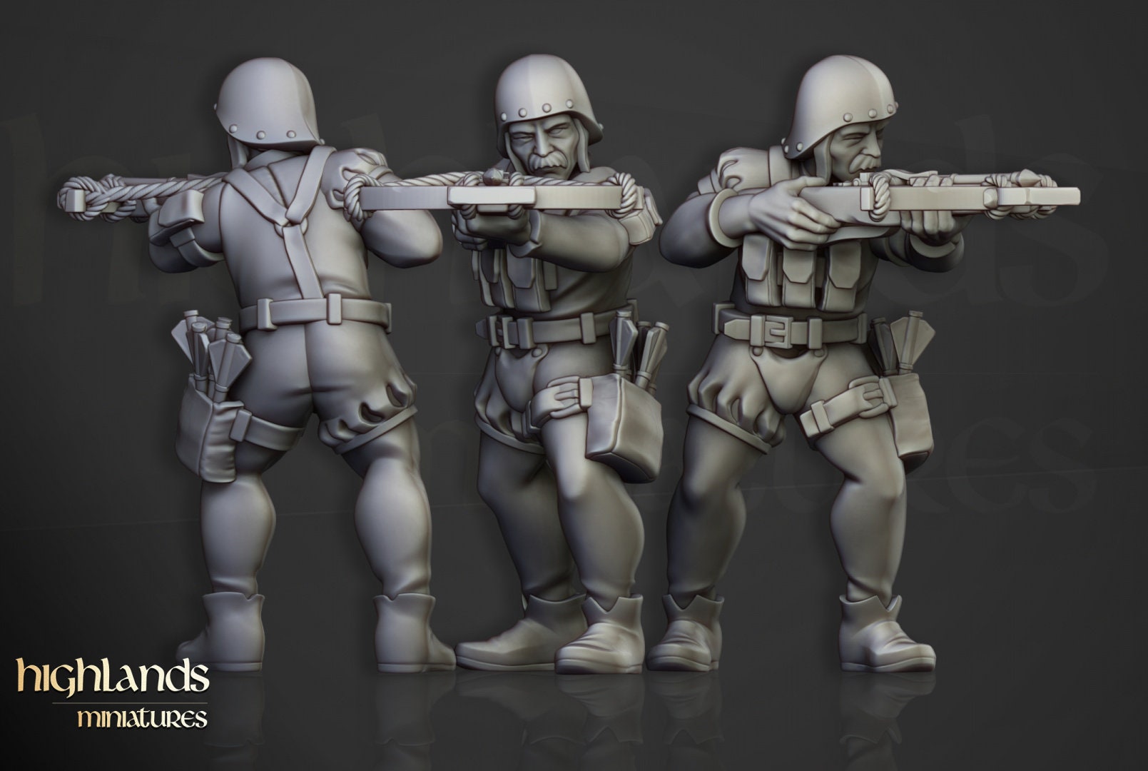 Imperial Fantasy Militia Crossbowmen Imperial Troops - Etsy