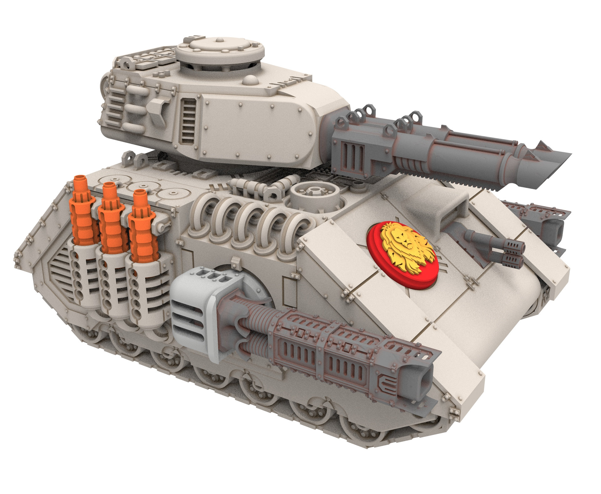 Space Wolves Leman Russ Tank
