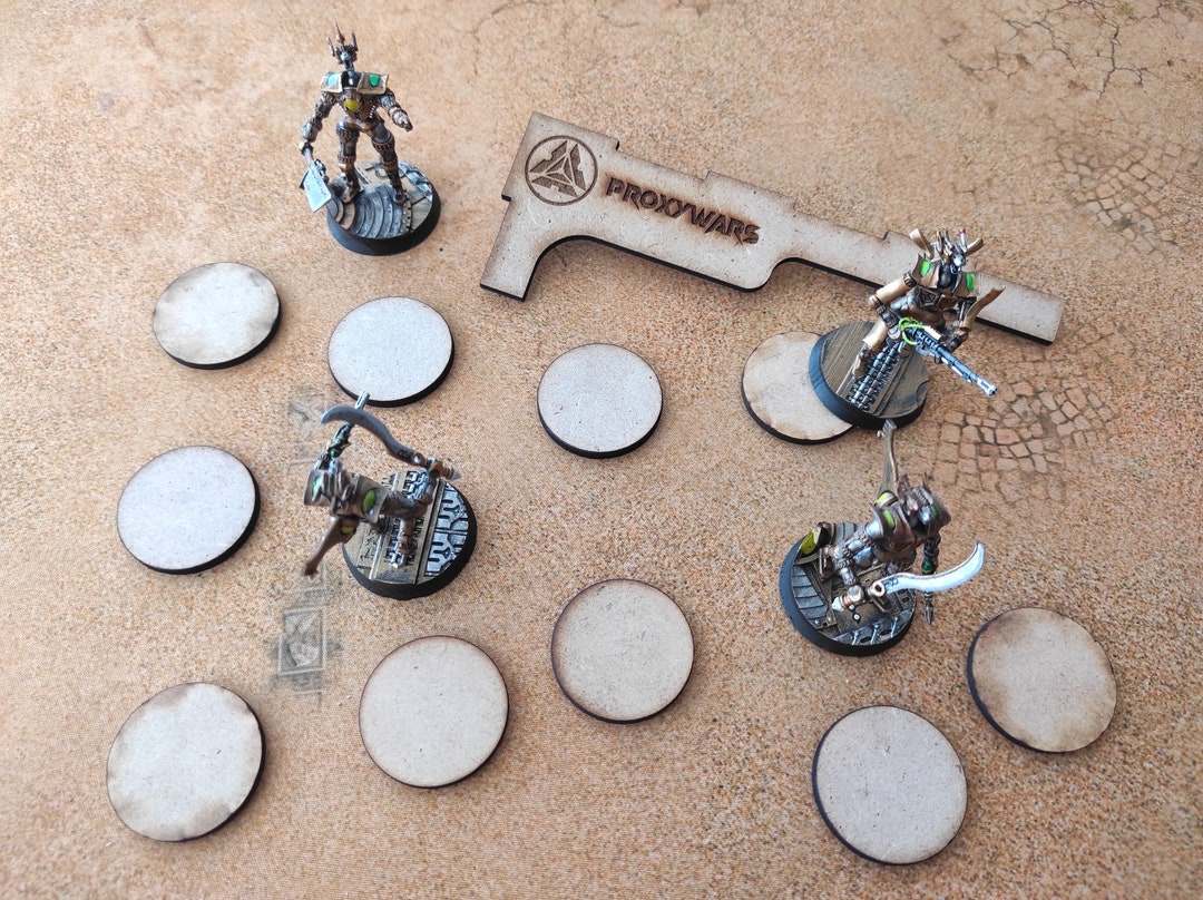 MDF 25mm 32mm 100mm 130mm 160mm Round Bases - Etsy