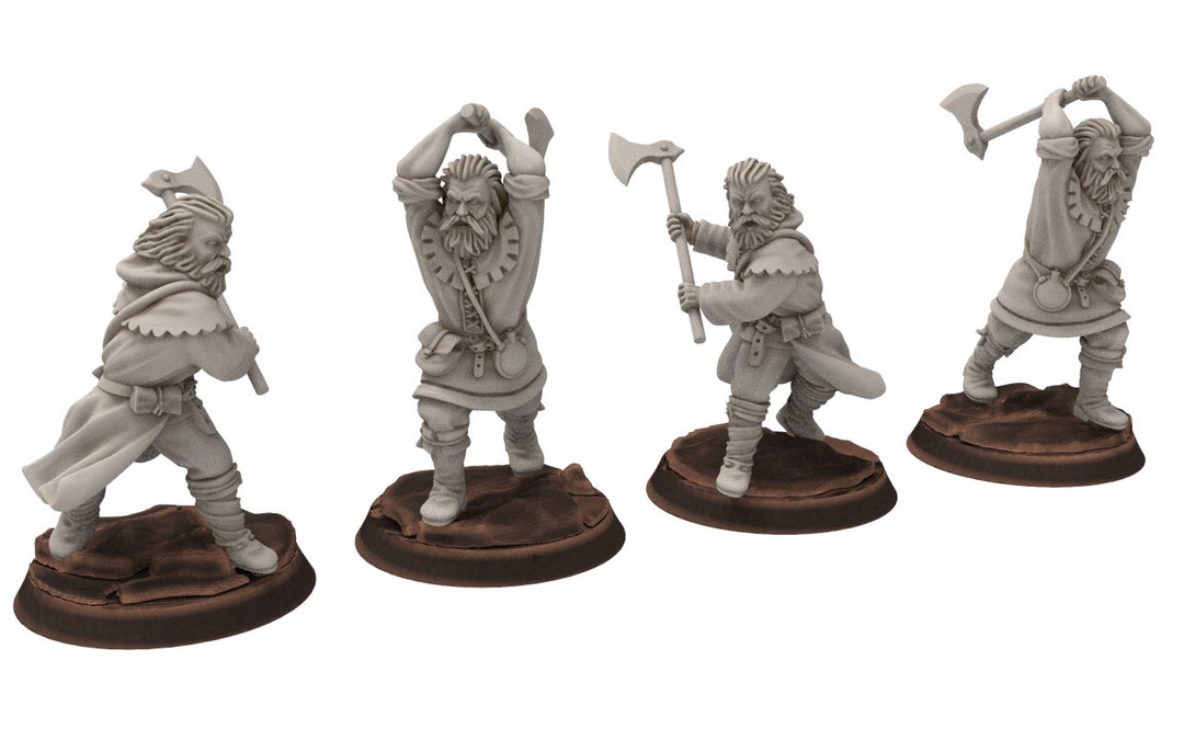 Ruffians Lumberjacks Infantry, Thief of the Woods Warband, Scouring ...