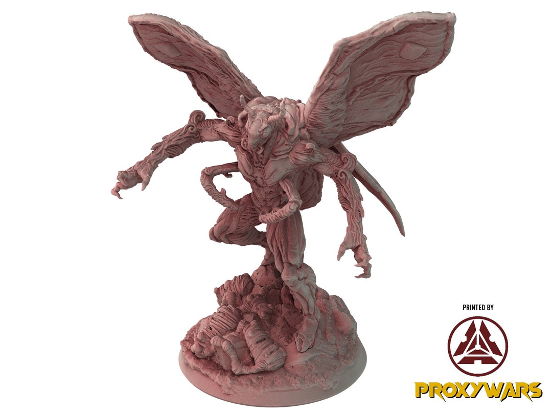 The Shadow Conclave Ennemy Gloomwing Moth 50 Mm, Quest for Glory, Flesh ...