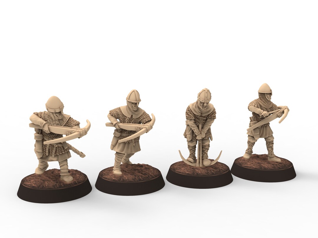 Medieval Norman Armored Crossbowmen, 11th Century, Norman Dynasty ...