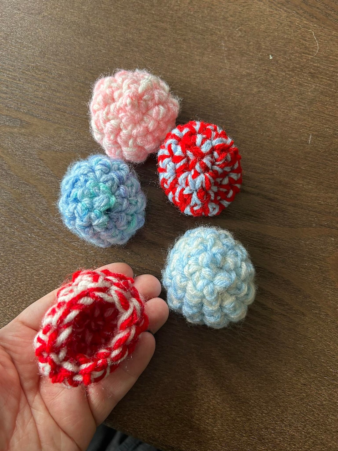 Crochet Pop It Fidget Toy Crocheted Toys Crochet Fidget Set of 10 - Etsy